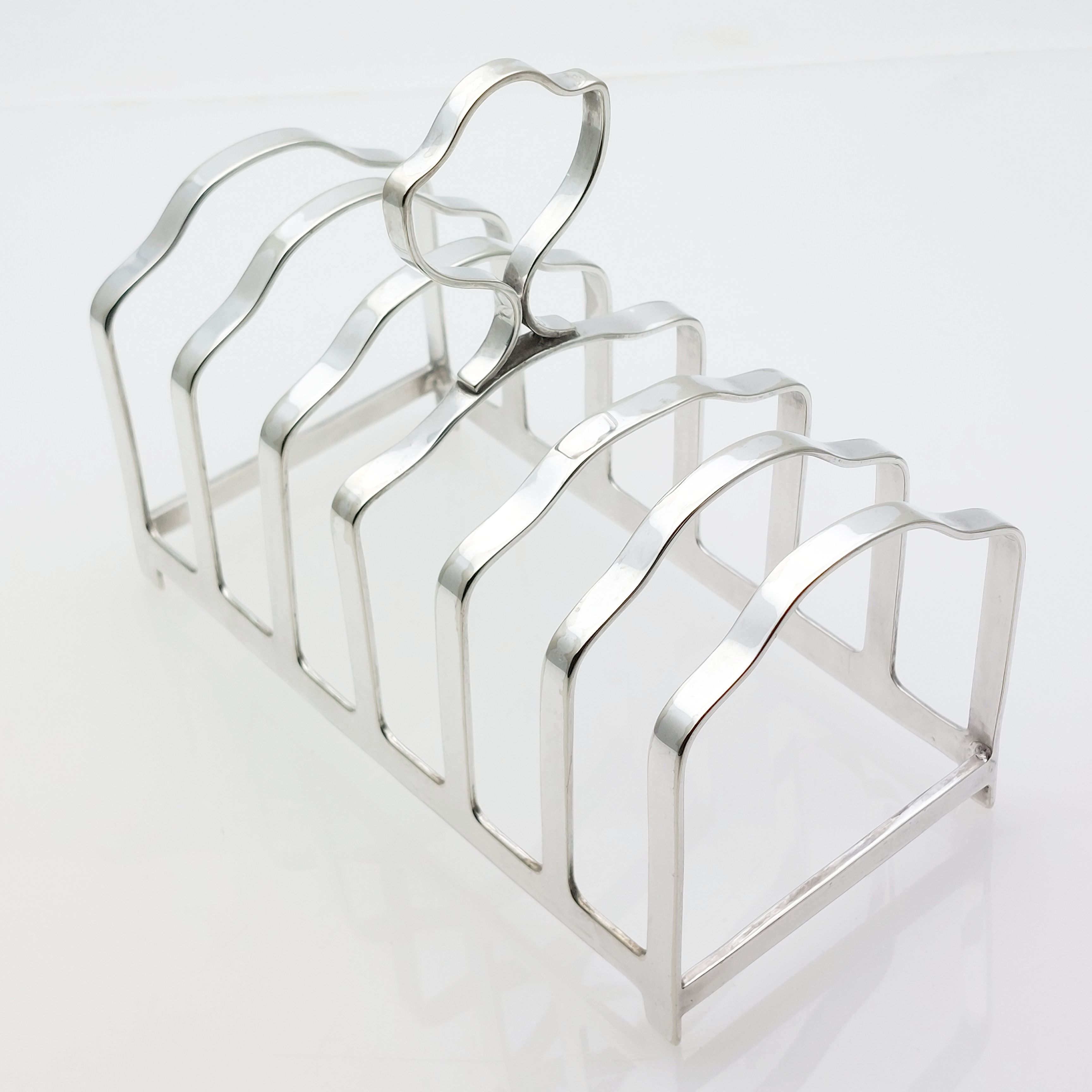 LARGE 7 BAR TOAST RACK - SILVER PLATED EPNS - VINTAGE | Vintage-Kitsch ...
